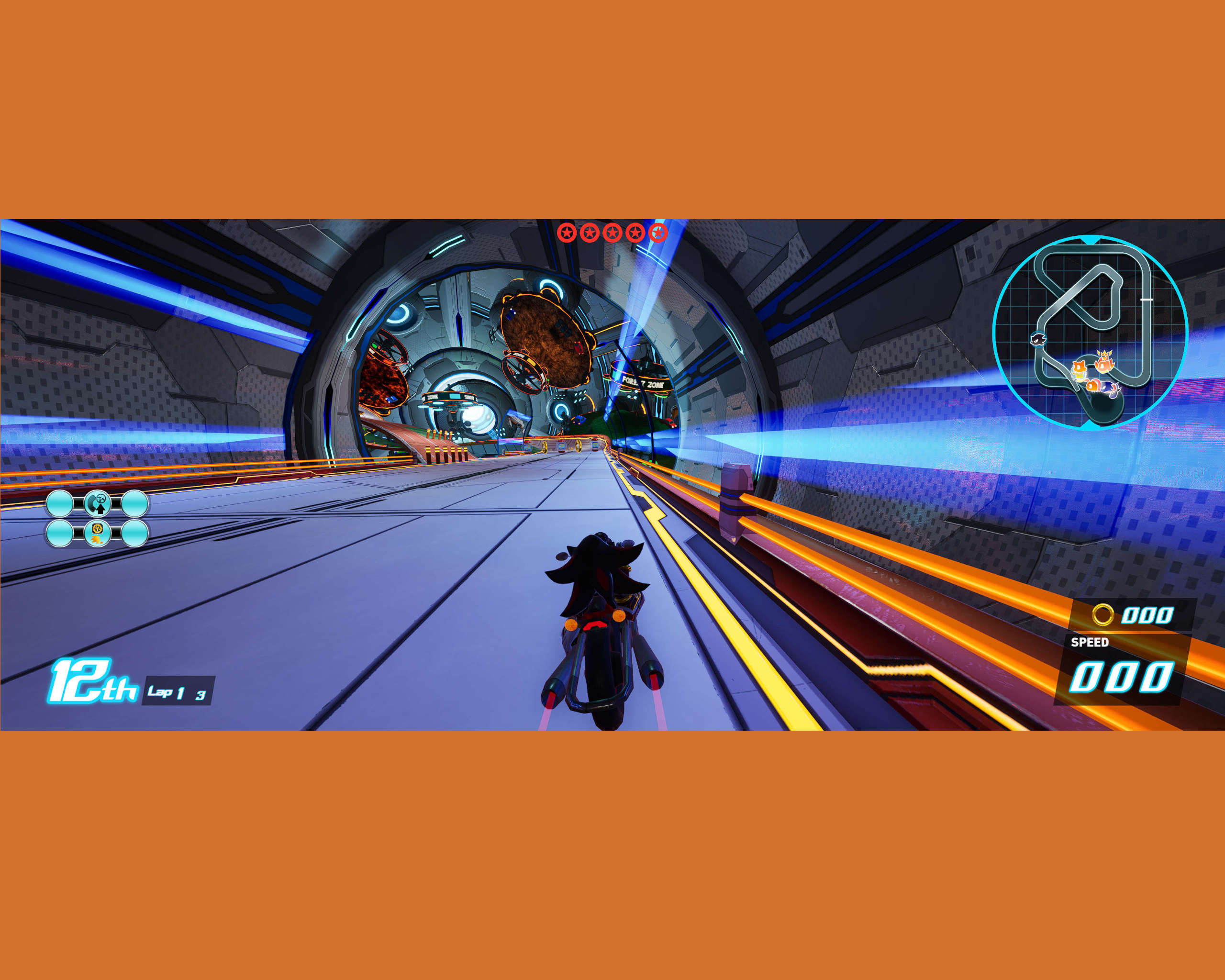 Zero Gravity HUD Layout Mod for Sonic Racing: CrossWorlds | SR:CW Mods