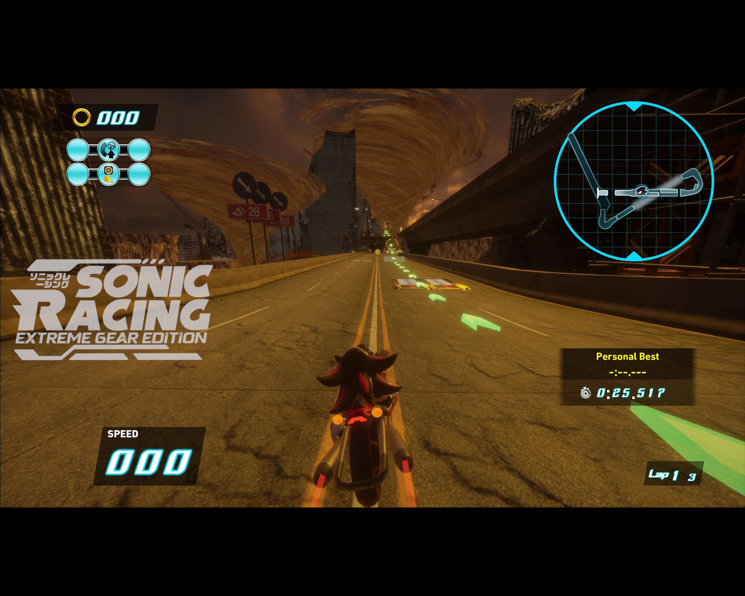 Zero Gravity HUD Layout Mod for Sonic Racing: CrossWorlds | SR:CW Mods