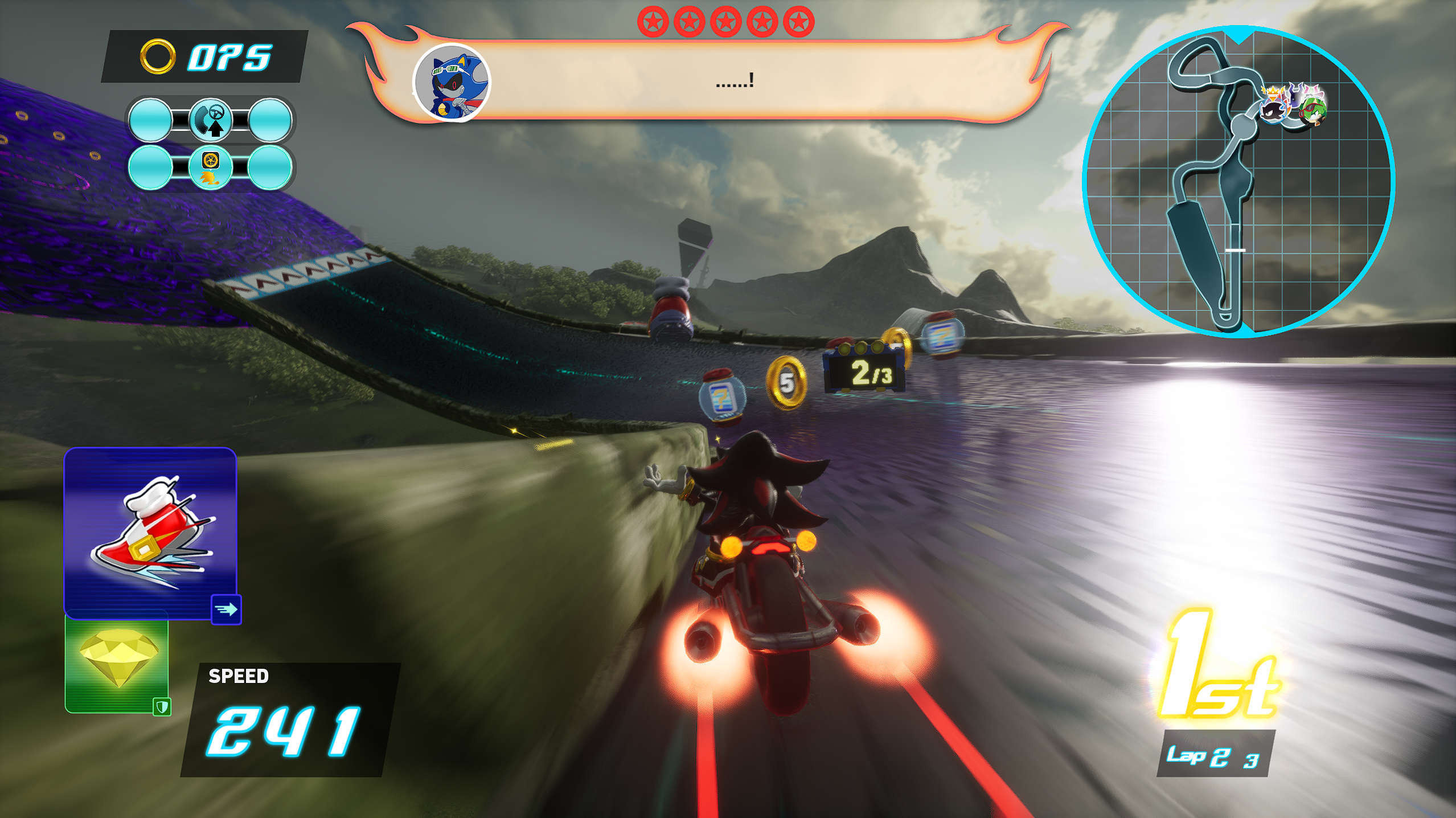 Zero Gravity HUD Layout Mod for Sonic Racing: CrossWorlds | SR:CW Mods