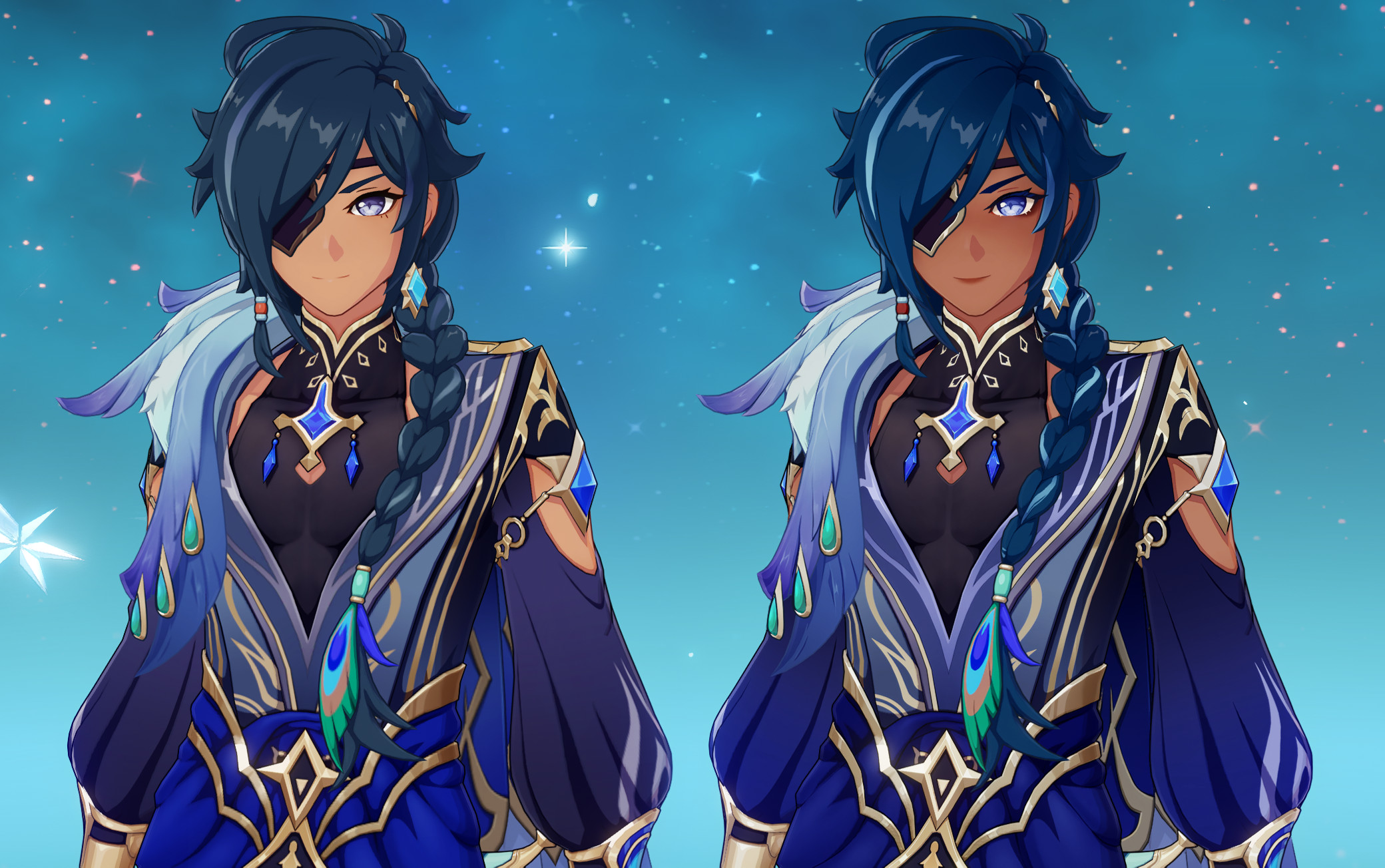 Bluer Kaeya | Sailwind Shadow Mod for Genshin Impact | GI Mods