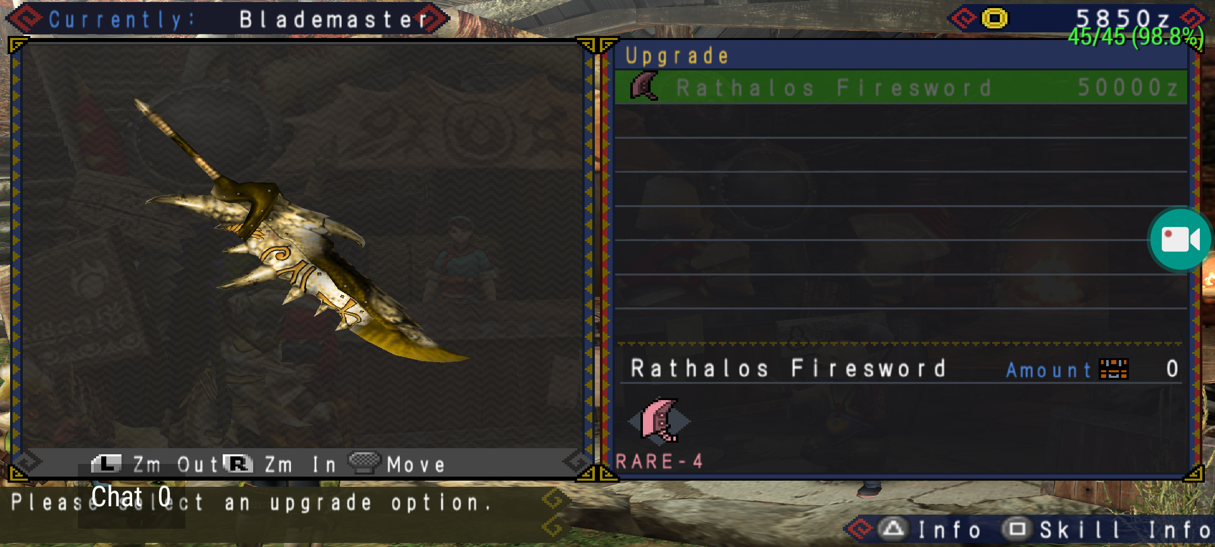 Pharaohs GrtSword rathalos Mod for Monster Hunter Portable 3rd | MHP3rd ...