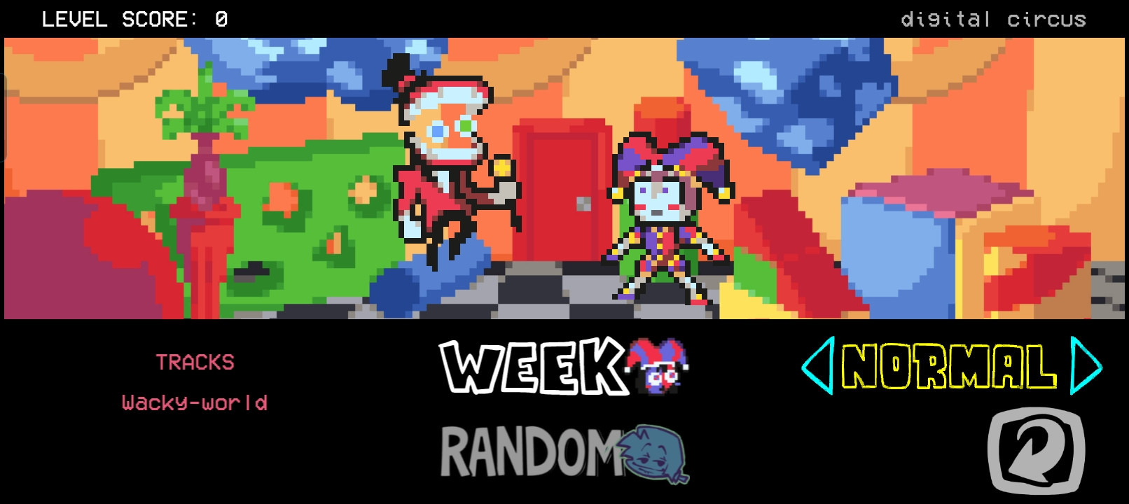 WACKY WORLD + UN PATO NEW [V-SLICE] Mod for Friday Night Funkin' | FNF Mods