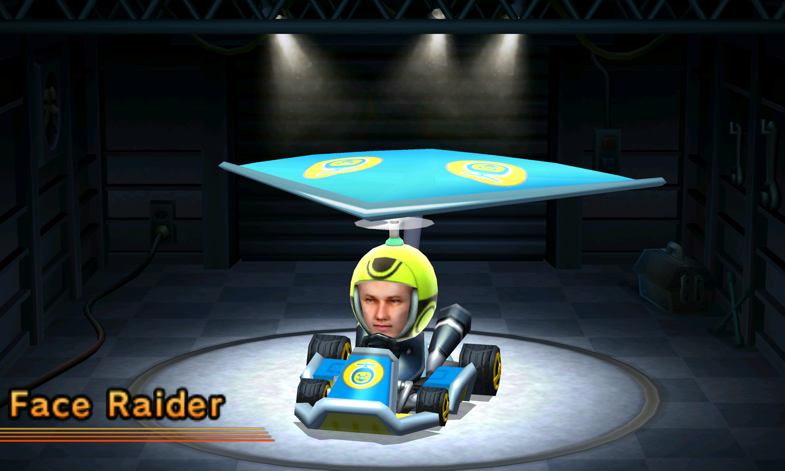 Face Raider (Mario Kart 7) Mod for Mario Kart 7 | MK7 Mods