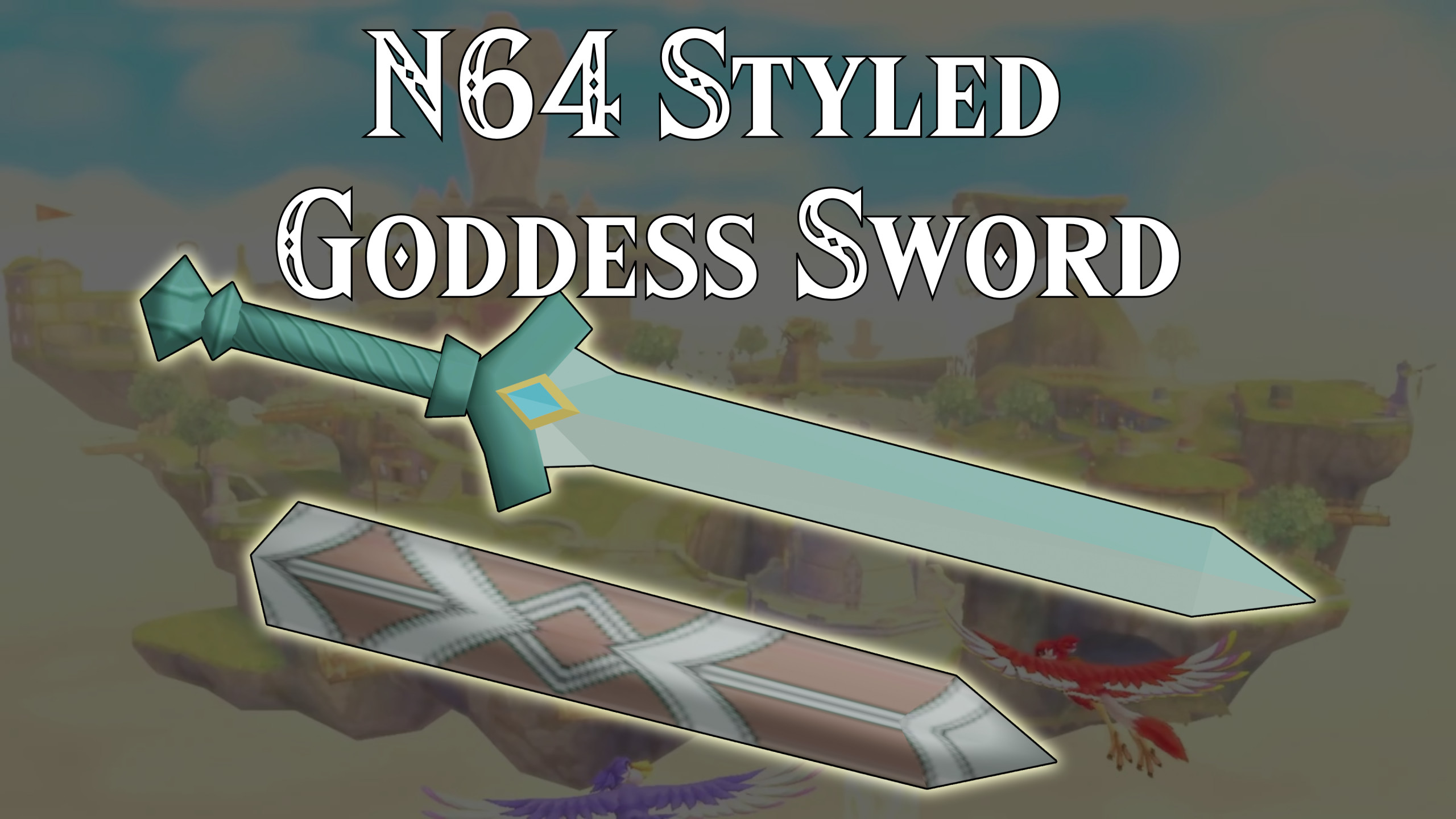 N64 Styled Goddess Sword Mod for Ship of Harkinian (Ocarina of Time PC ...