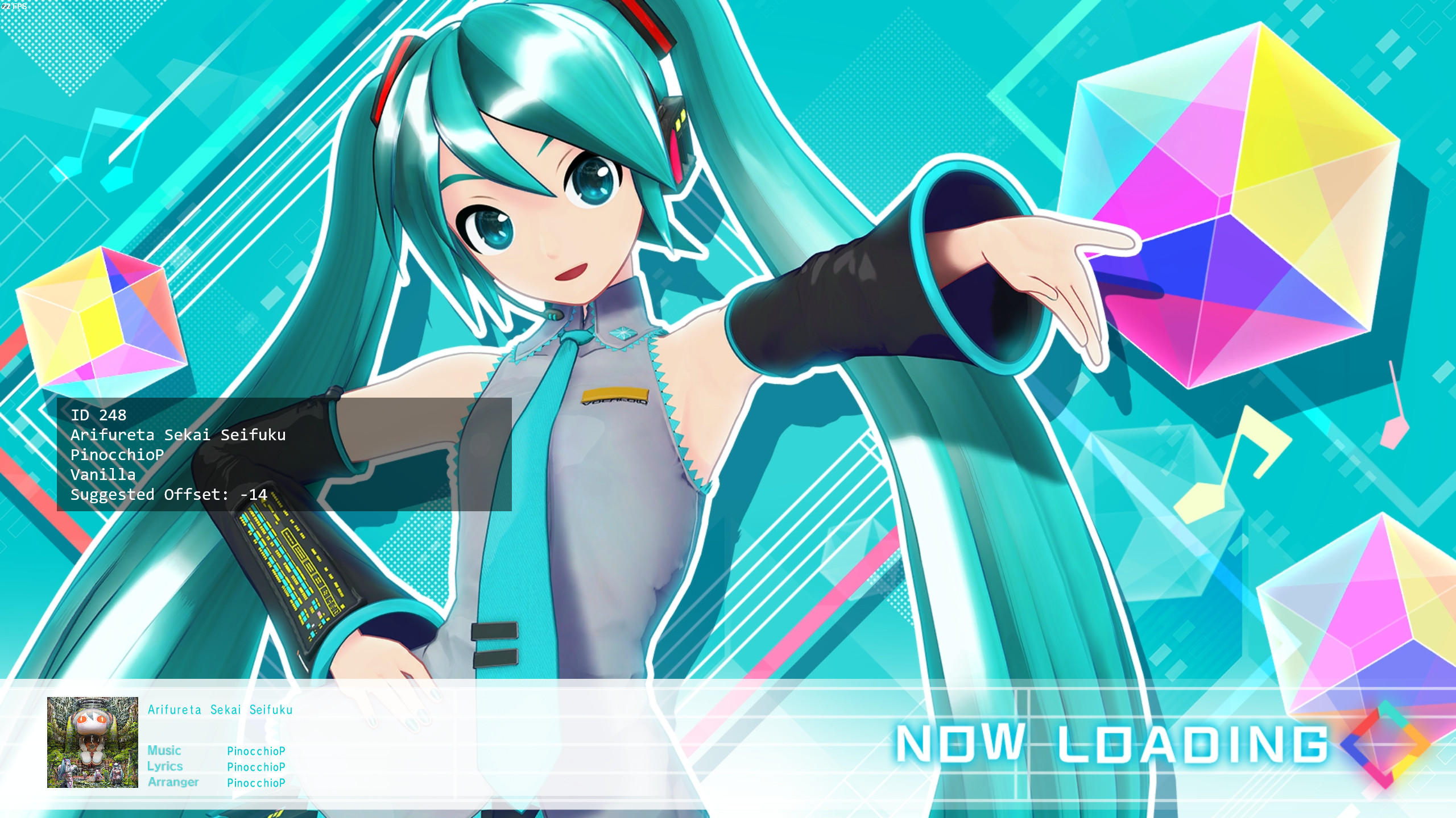 Song Info Overlay Mod for Hatsune Miku: Project DIVA Mega Mix+ ...