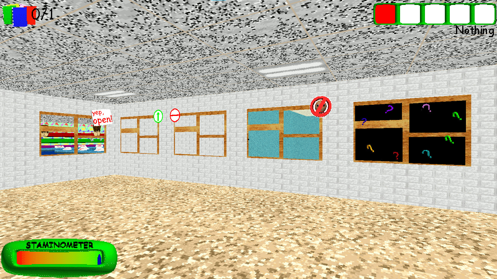 Windows over Doors [0.13.X] Mod for Baldi's Basics | Baldi Mods