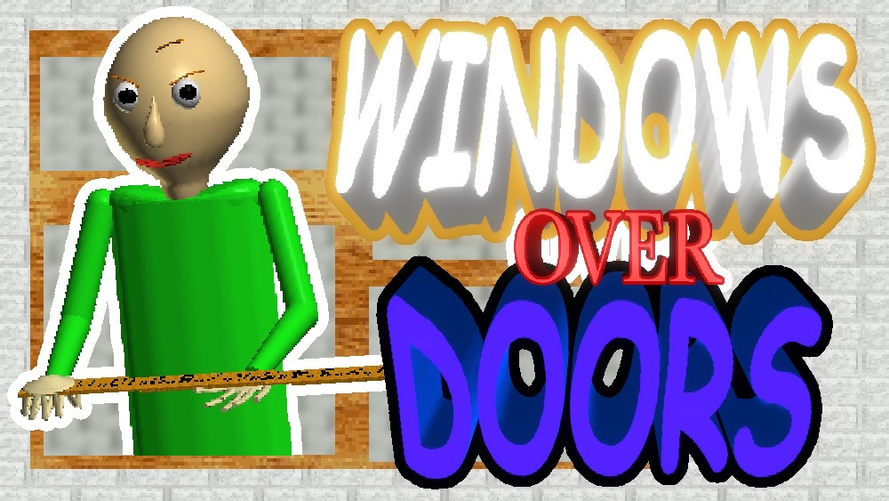 Windows over Doors [0.13.X] Mod for Baldi's Basics | Baldi Mods