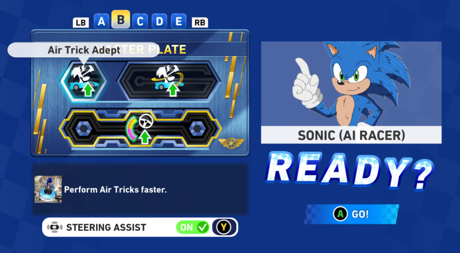 3D & 2D Movie Sonic UI for AI Sonic Mod for Sonic Racing: CrossWorlds ...