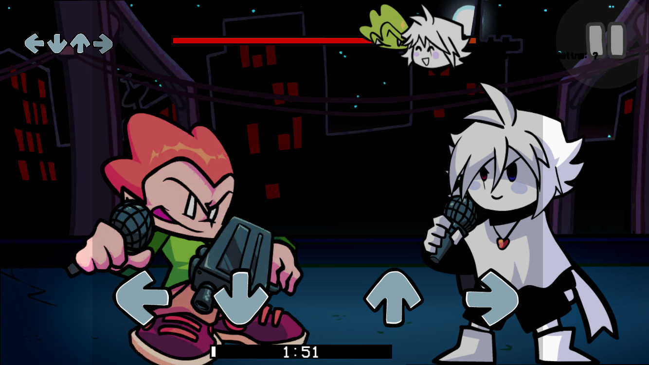 X-chara as bf skin (BETTER UPD) Mod for Friday Night Funkin' | FNF Mods