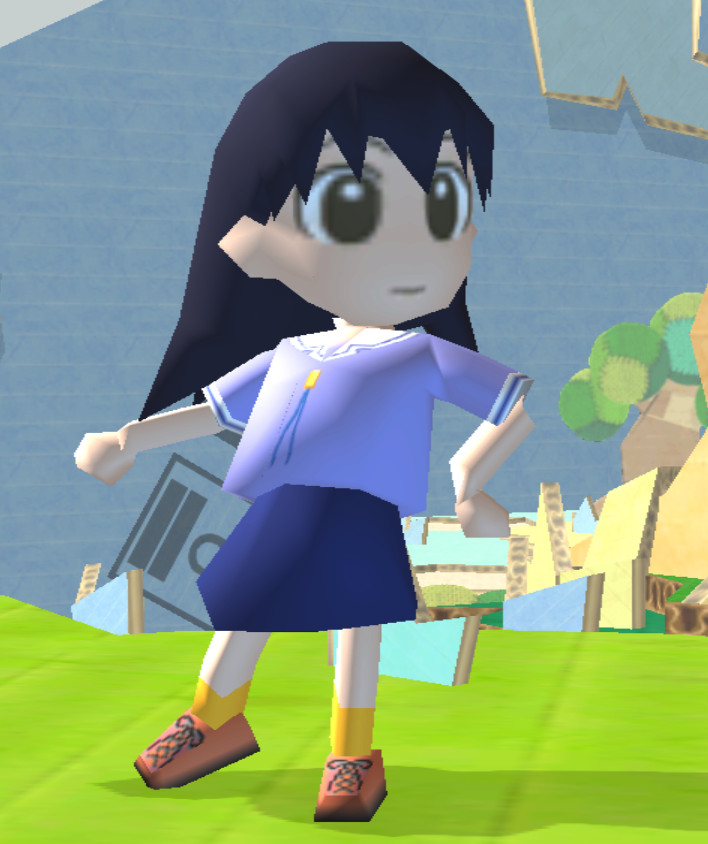 Tomo (Azumanga Daioh) Mod for Super Smash Bros. Brawl | Brawl Mods