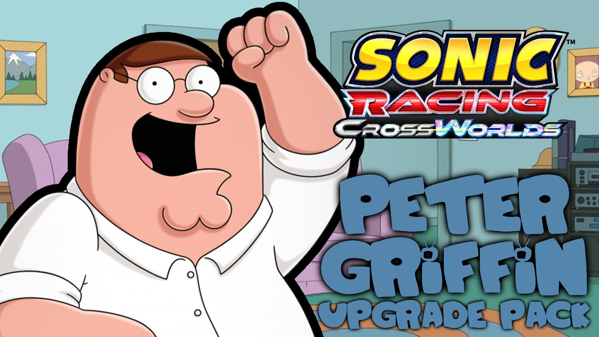 [SENSITIVE CONTENT] Peter Griffin Upgrade Pack Mod for Sonic Racing ...