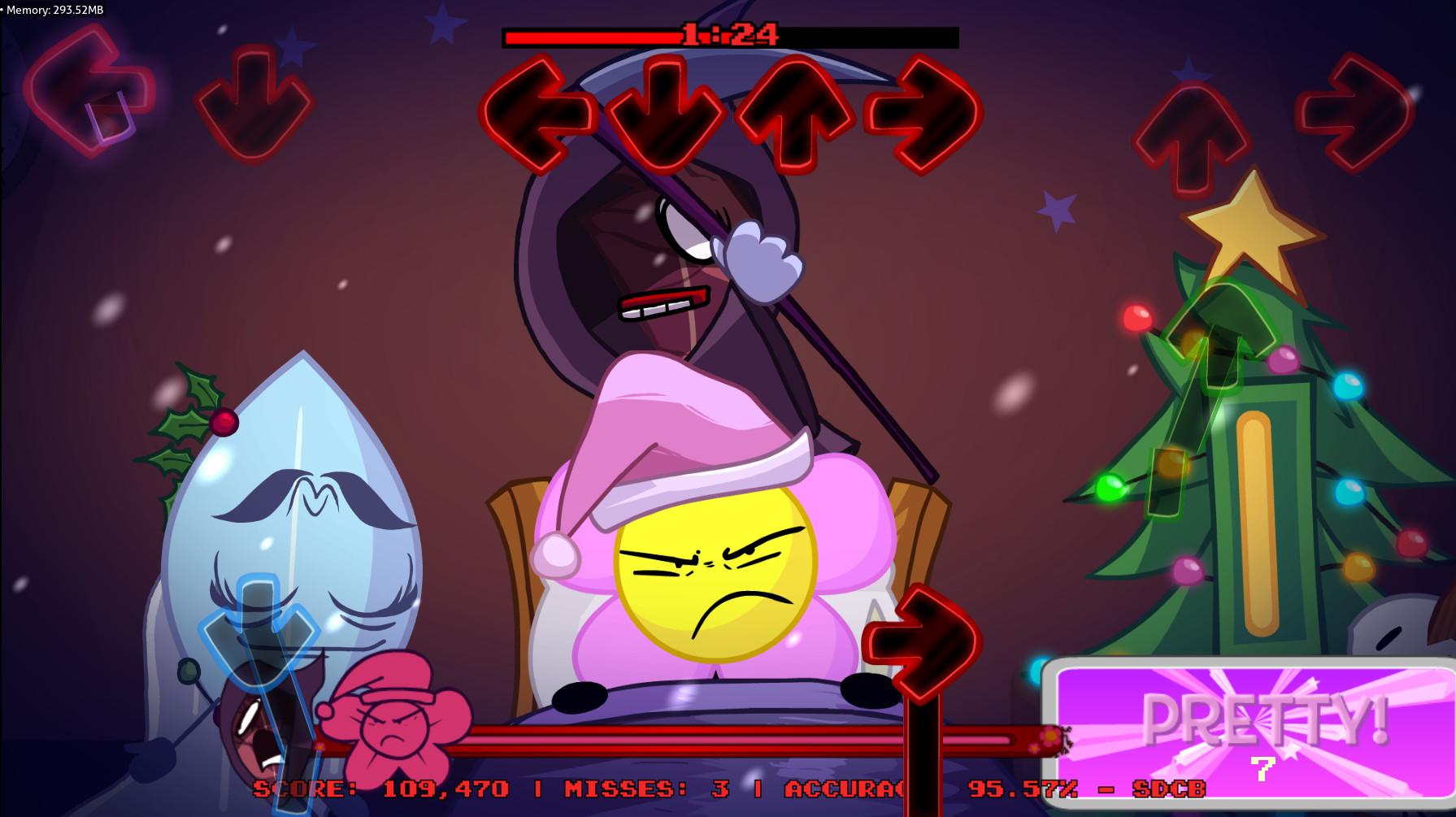 BFDI: Flower's Rampage (A Mario's Madness Reskin) Mod for Friday Night ...