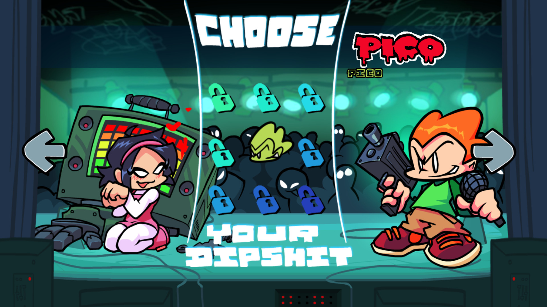 VSlice Char-Select Screen Recreation for Psych 7.3 Mod for Friday Night ...