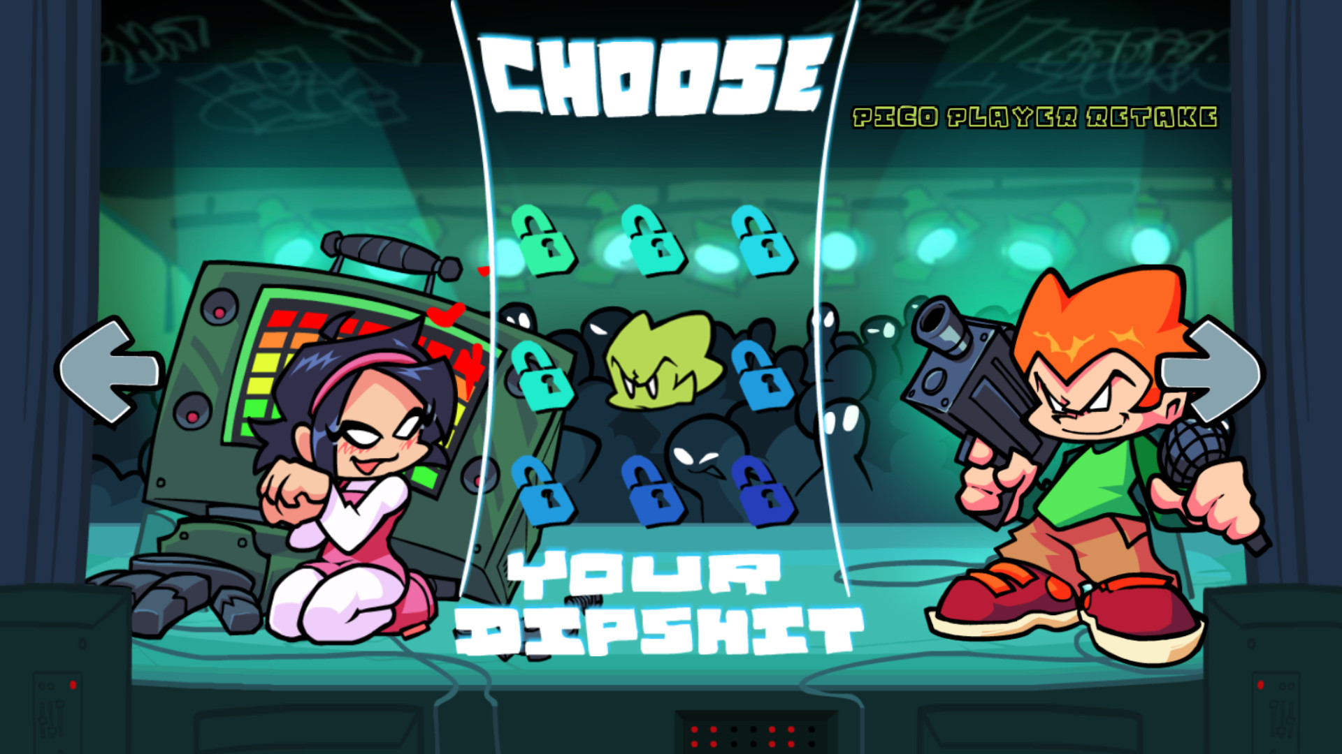 VSlice Char-Select Screen Recreation for Psych 7.3 Mod for Friday Night ...