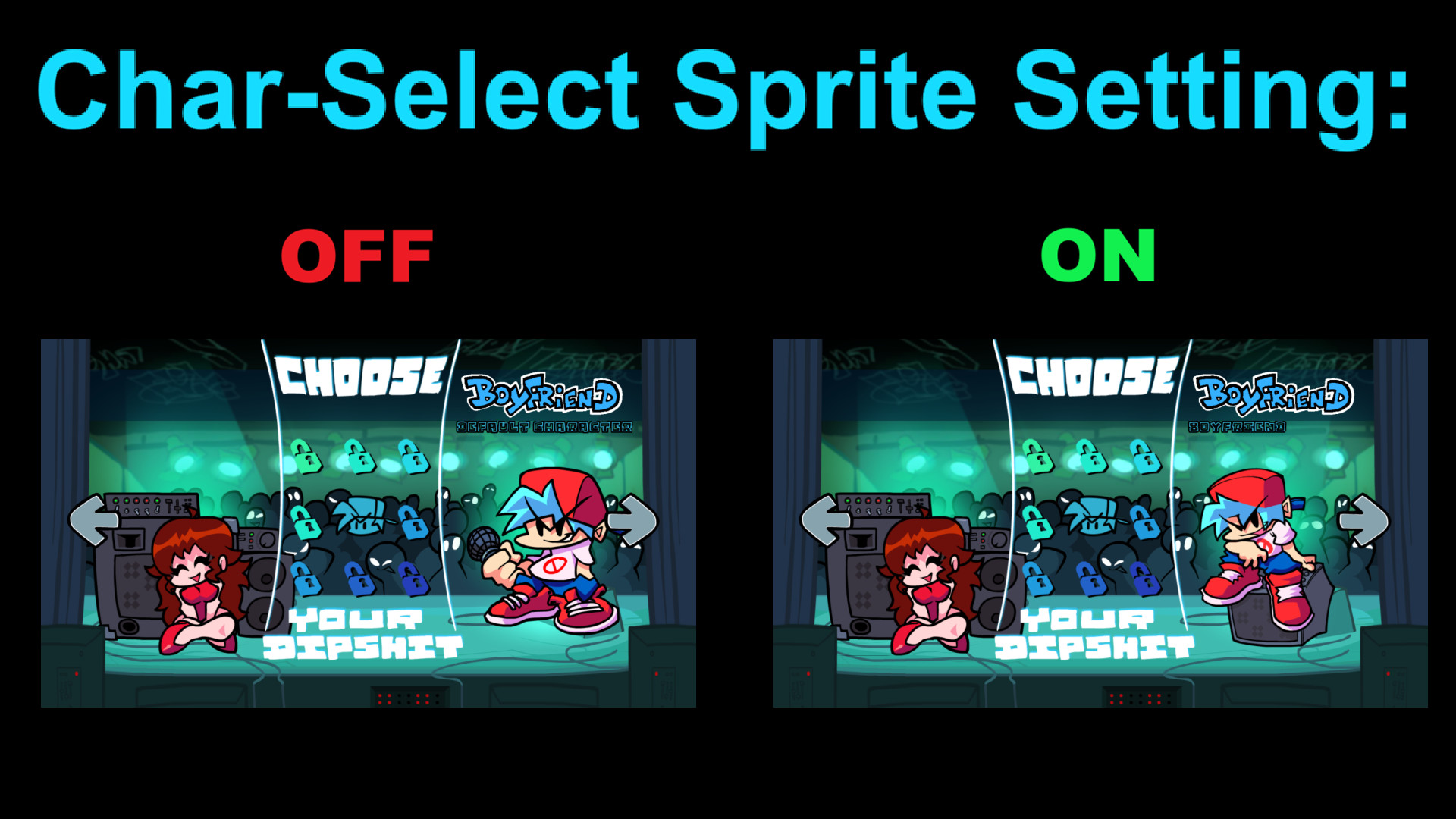 VSlice Char-Select Screen Recreation for Psych 7.3 Mod for Friday Night ...
