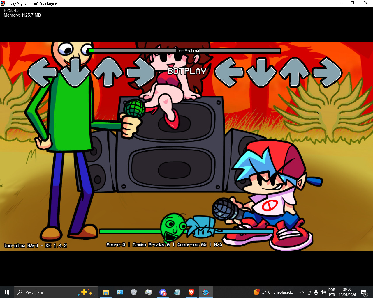 Too Slow And You Can't Run 2.0 Baldi Cover Port Mod for Friday Night ...