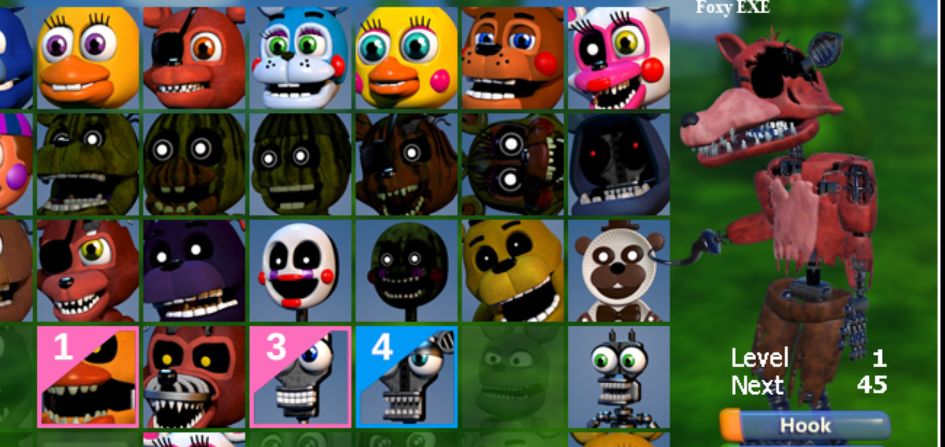 Foxy EXE [FWMOD] Mod for Five Nights at Freddy's World | FNaF World Mods