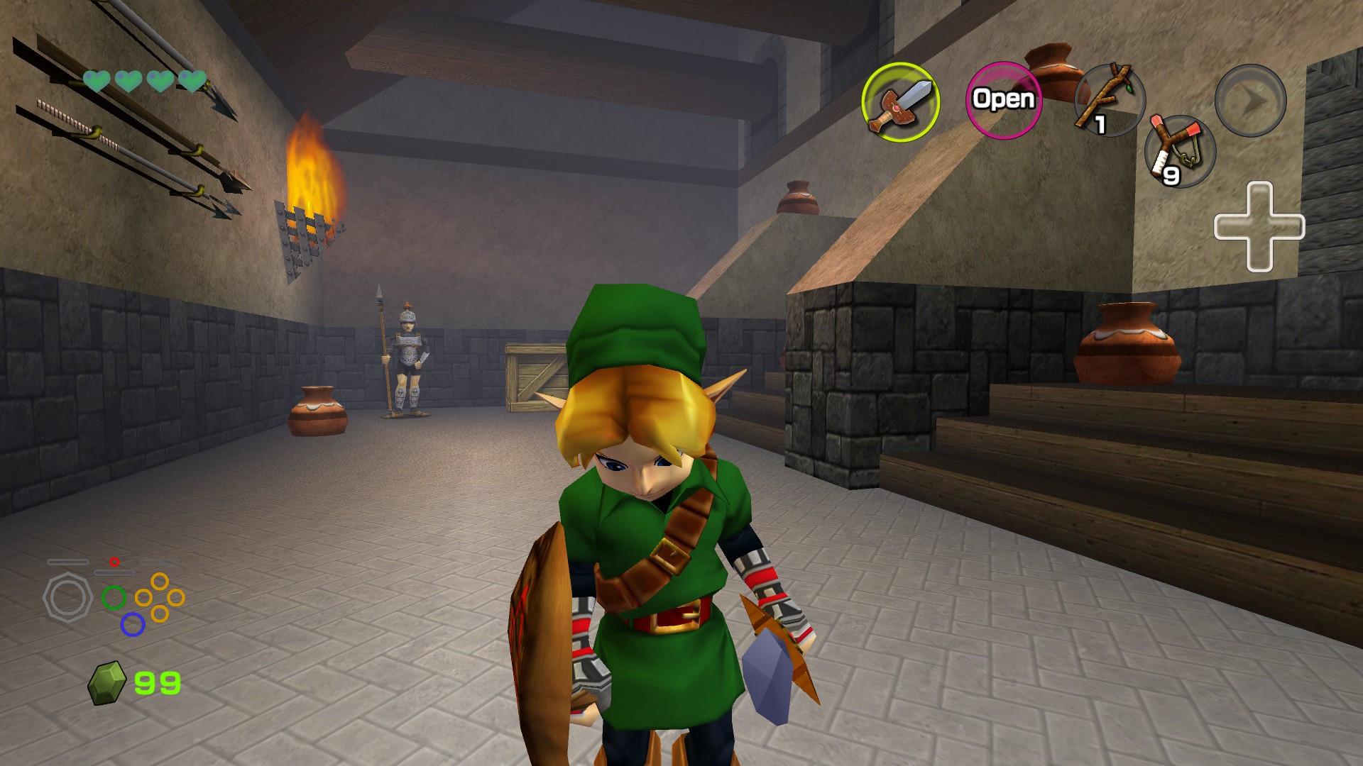 Black clothes + gloves for Enhanced 3DS Link Mod for Ship of Harkinian ...