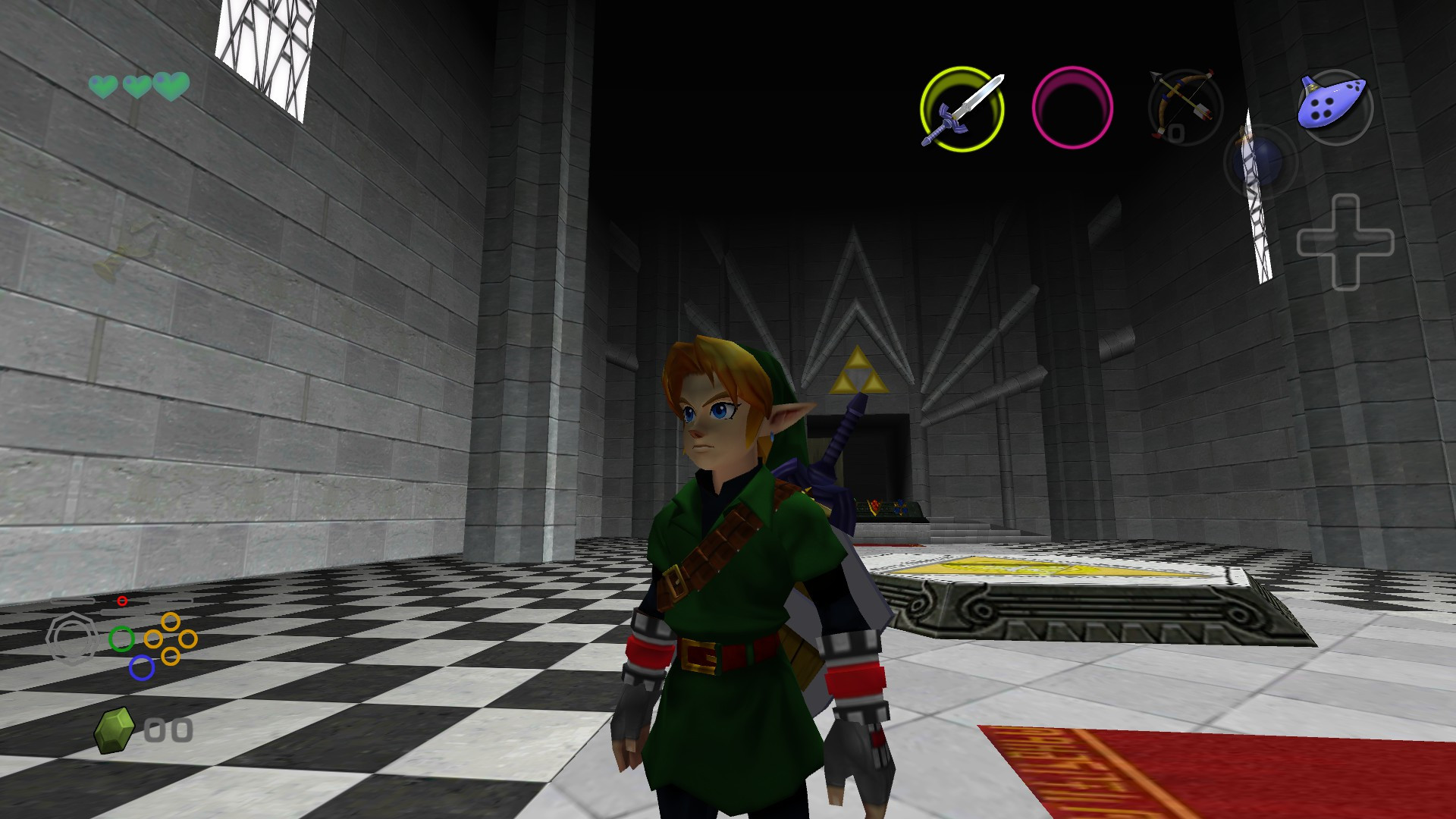 Black clothes + gloves for Enhanced 3DS Link Mod for Ship of Harkinian ...