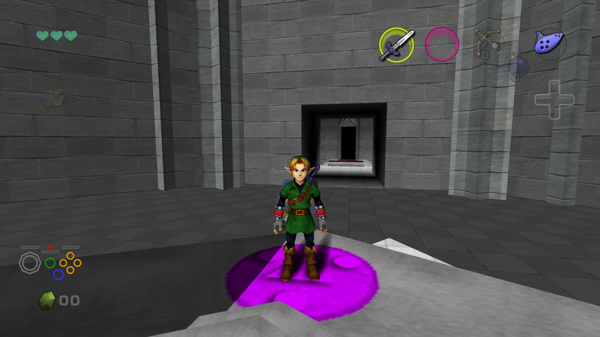 Black clothes + gloves for Enhanced 3DS Link Mod for Ship of Harkinian ...