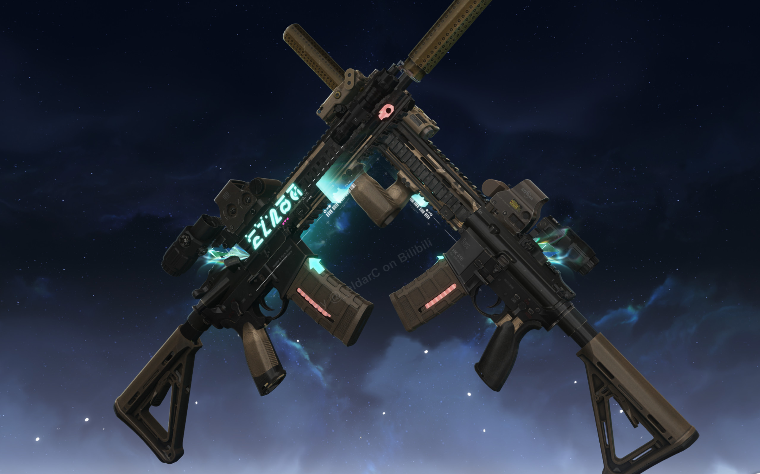 Lynae-Klukai-HK416 Gun Mod|琳奈-可露凯-HK416武器模组 Mod for Wuthering Waves ...