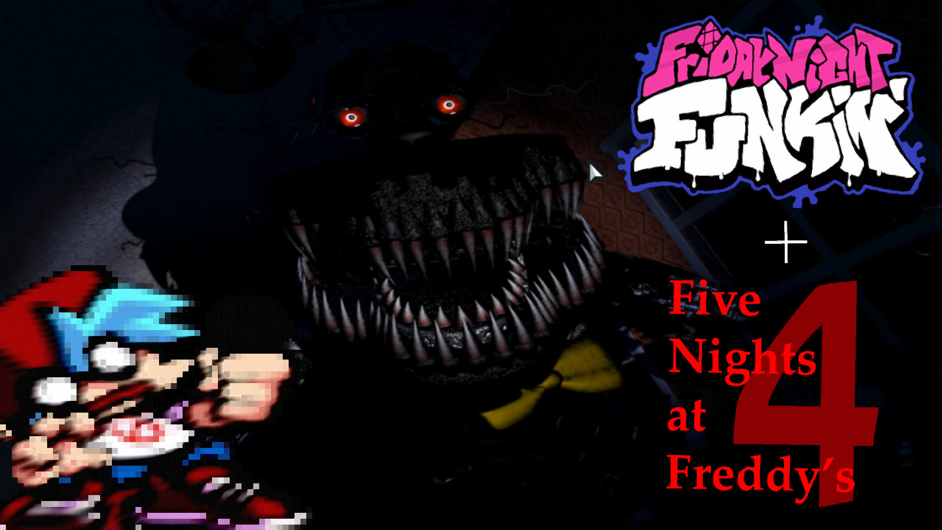 [SENSITIVE CONTENT] FNaF 4 on a Friday Night... Funkin'? Mod for Friday ...