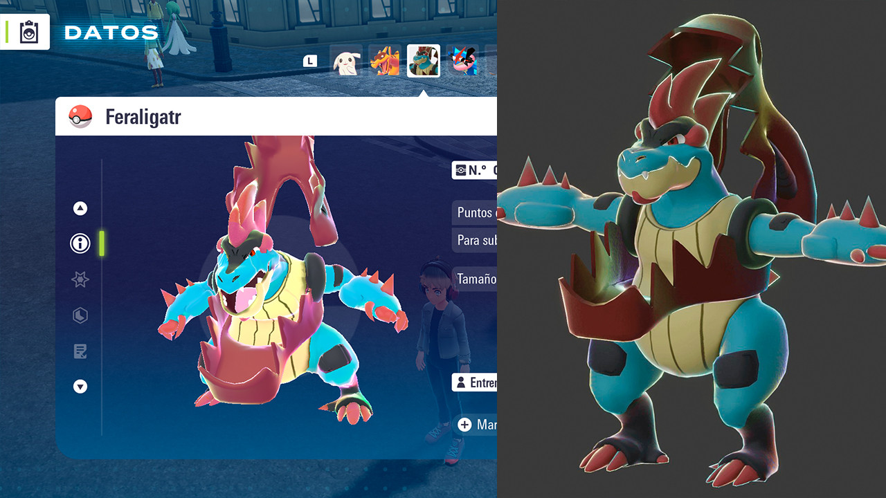 Mega Feraligatr Fakemon alternative Mod for Pokémon Legends: Z-A ...