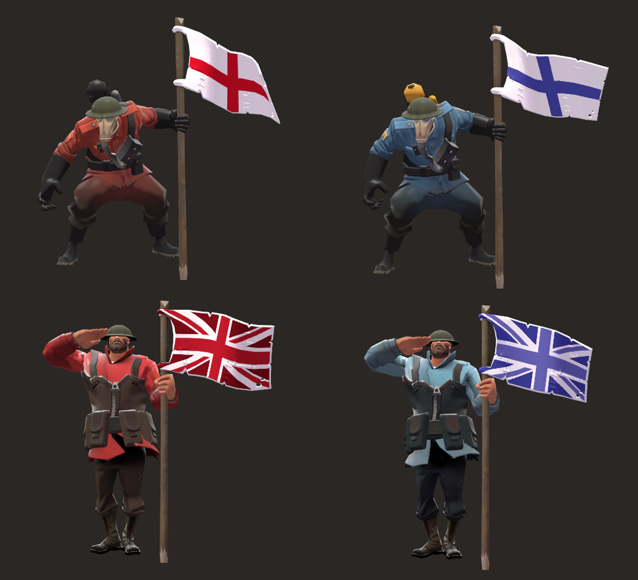 Raise the Colours! for Taunt: Flying Colors Mod for Team Fortress 2 ...