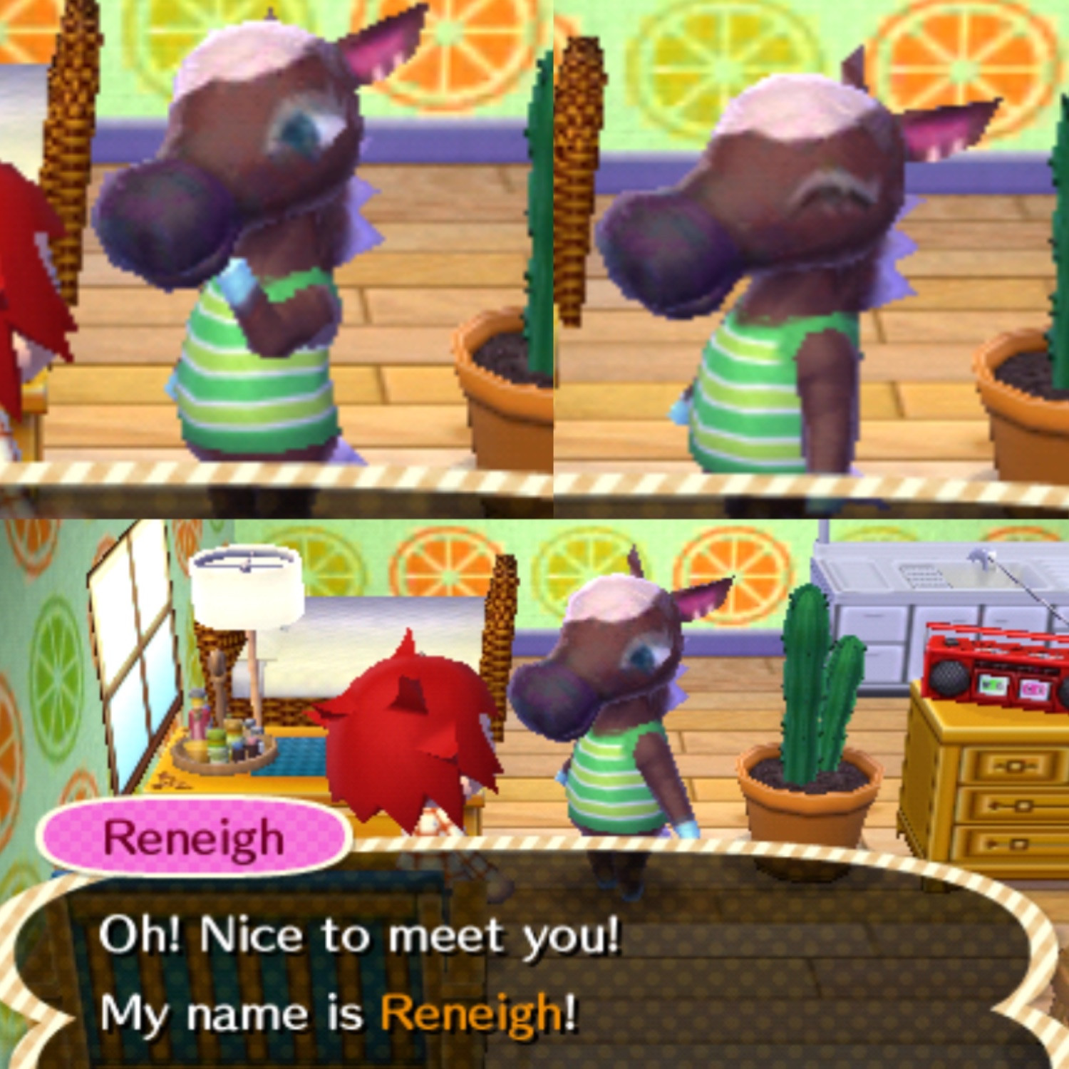 reneigh villager Mod for Animal Crossing: New Leaf | AC:NL Mods