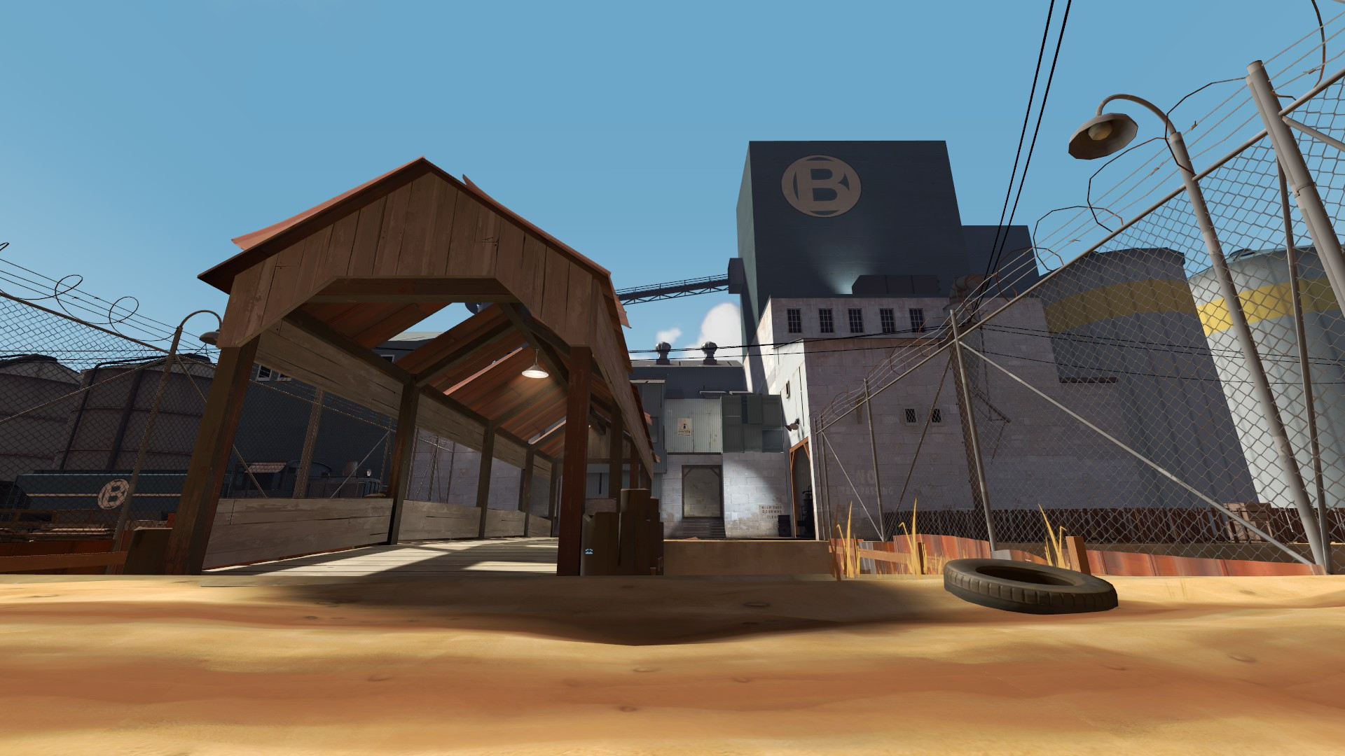 2Fort but it has roof on the bridge Mod for Pre-Fortress 2 | PF2 Mods