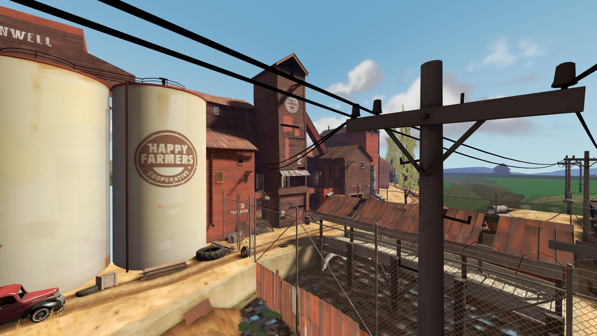 2Fort but it has roof on the bridge Mod for Pre-Fortress 2 | PF2 Mods