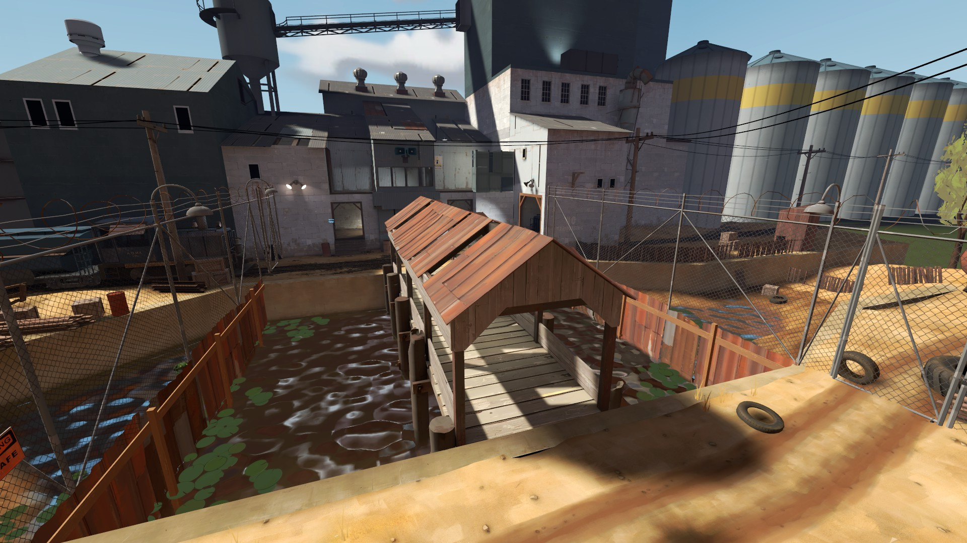 2Fort but it has roof on the bridge Mod for Pre-Fortress 2 | PF2 Mods