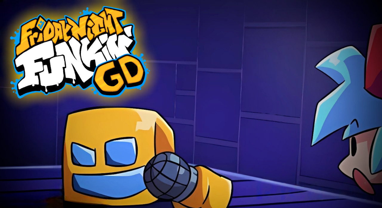 Vs. Geometry Dash [V-slice] Mod for Friday Night Funkin' | FNF Mods