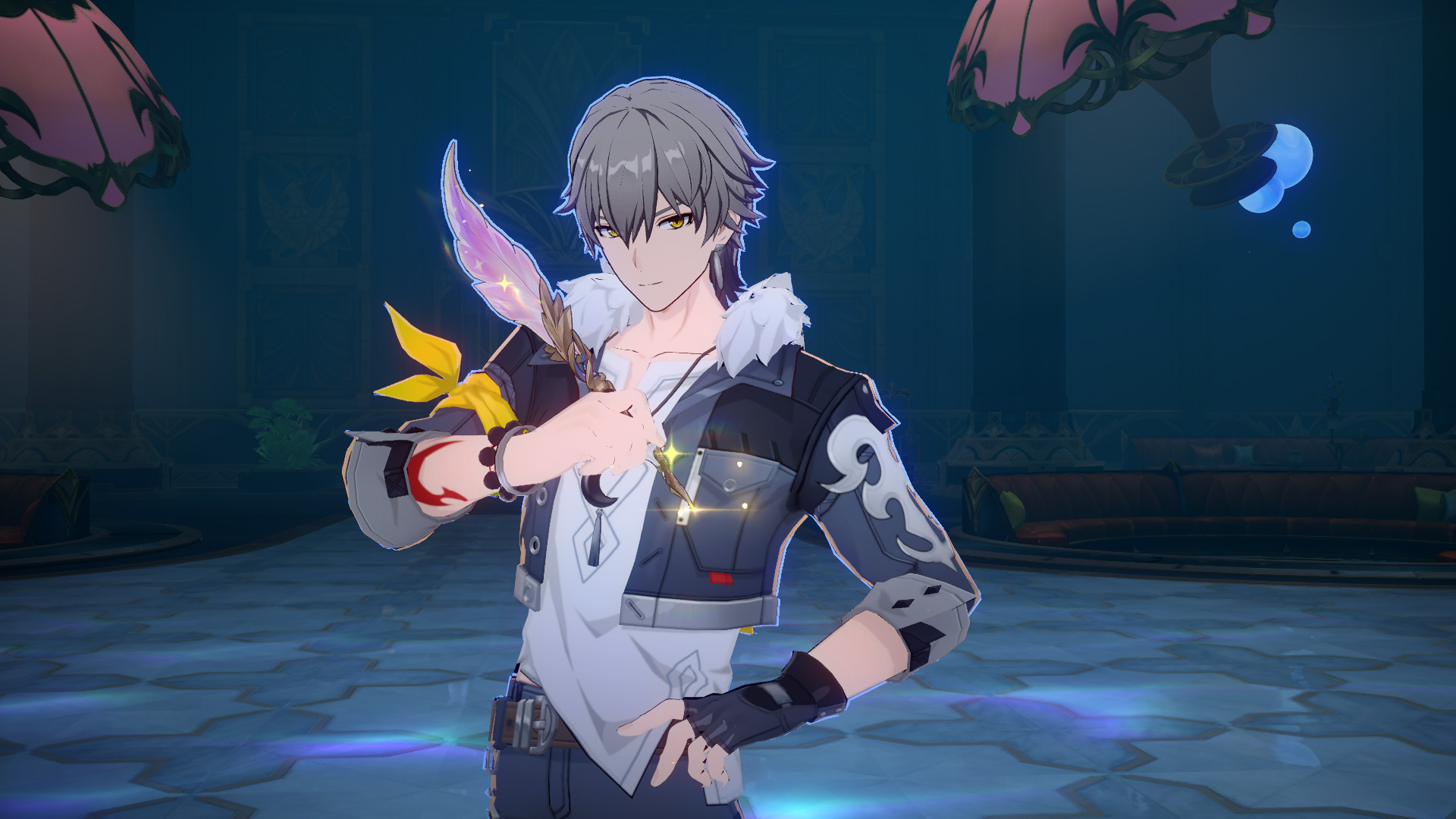 Caelus with Lancer's drip Mod for Honkai Star Rail | HSR Mods