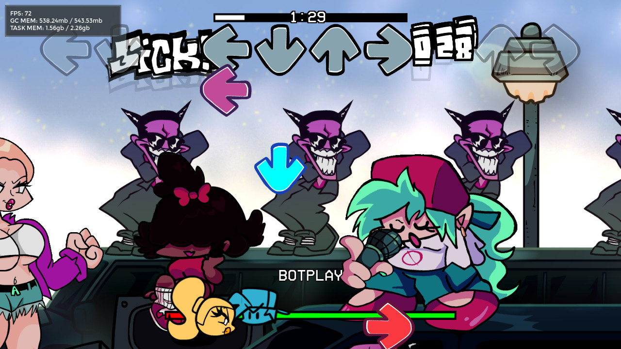 Yet Another Female Boyfriend Mod Mod for Friday Night Funkin' | FNF Mods