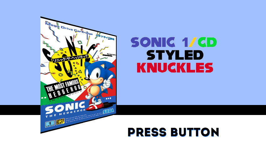 Sonic The Hedgehog / CD Styled Knuckles (S1 2013) Mod for Sonic the ...