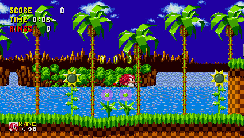 Sonic The Hedgehog / CD Styled Knuckles (S1 2013) Mod for Sonic the ...