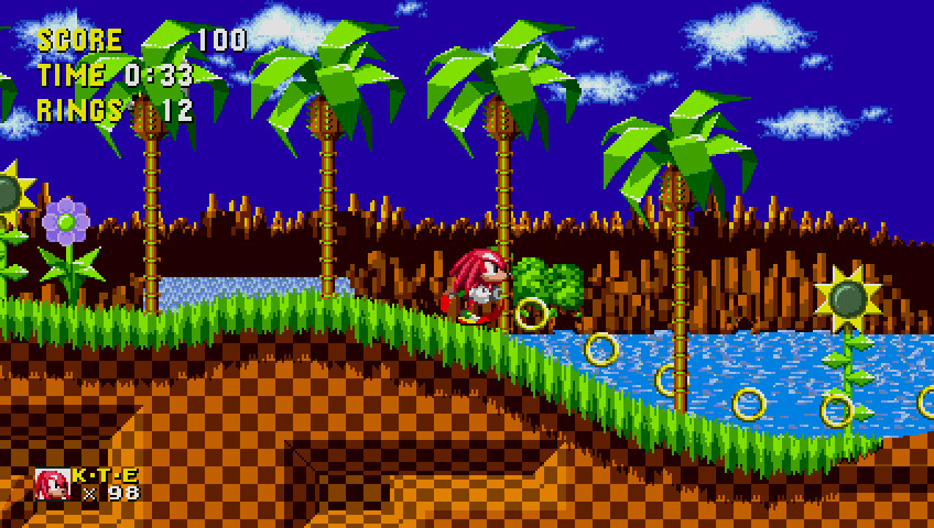 Sonic The Hedgehog / CD Styled Knuckles (S1 2013) Mod for Sonic the ...