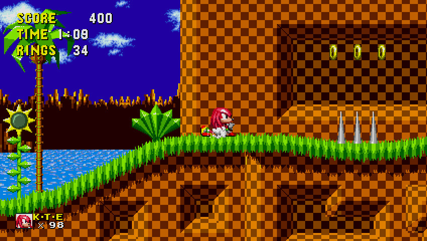 Sonic The Hedgehog / CD Styled Knuckles (S1 2013) Mod for Sonic the ...