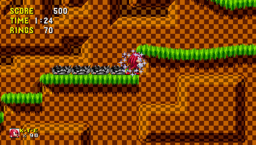 Sonic The Hedgehog / CD Styled Knuckles (S1 2013) Mod for Sonic the ...