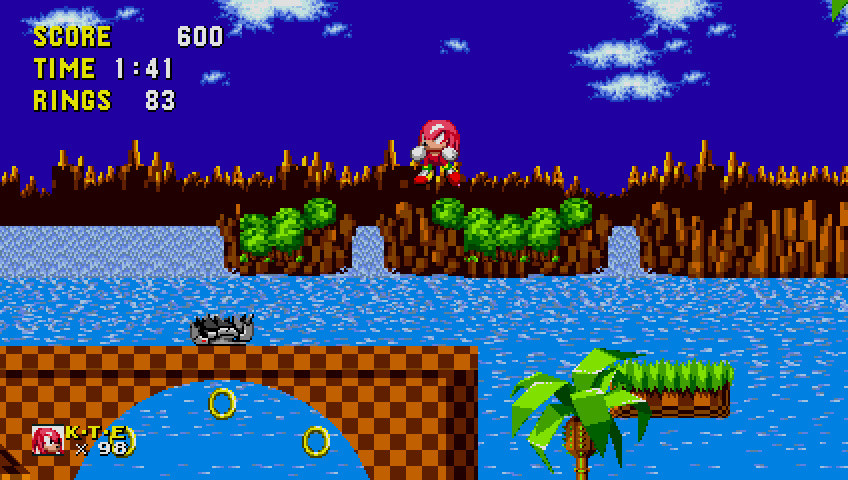 Sonic The Hedgehog / CD Styled Knuckles (S1 2013) Mod for Sonic the ...
