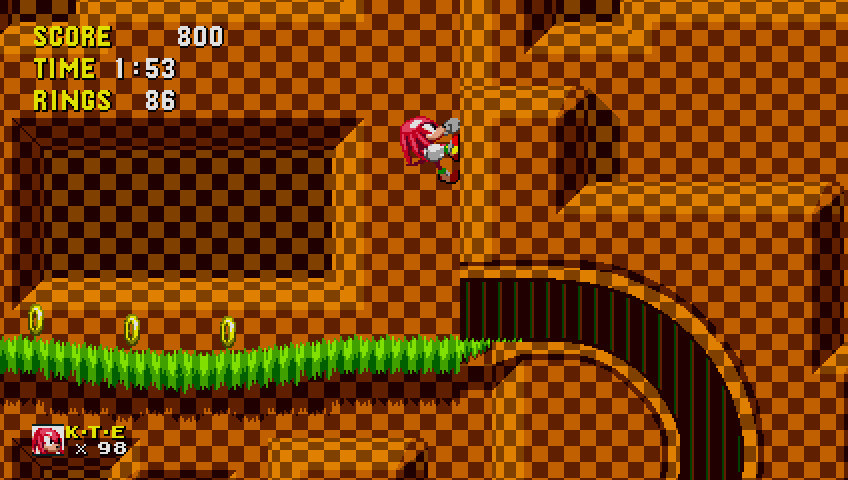 Sonic The Hedgehog / CD Styled Knuckles (S1 2013) Mod for Sonic the ...