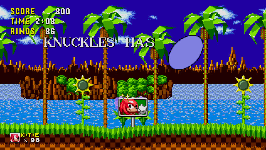 Sonic The Hedgehog / CD Styled Knuckles (S1 2013) Mod for Sonic the ...