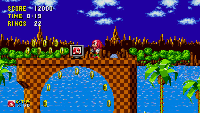 Sonic The Hedgehog / CD Styled Knuckles (S1 2013) Mod for Sonic the ...