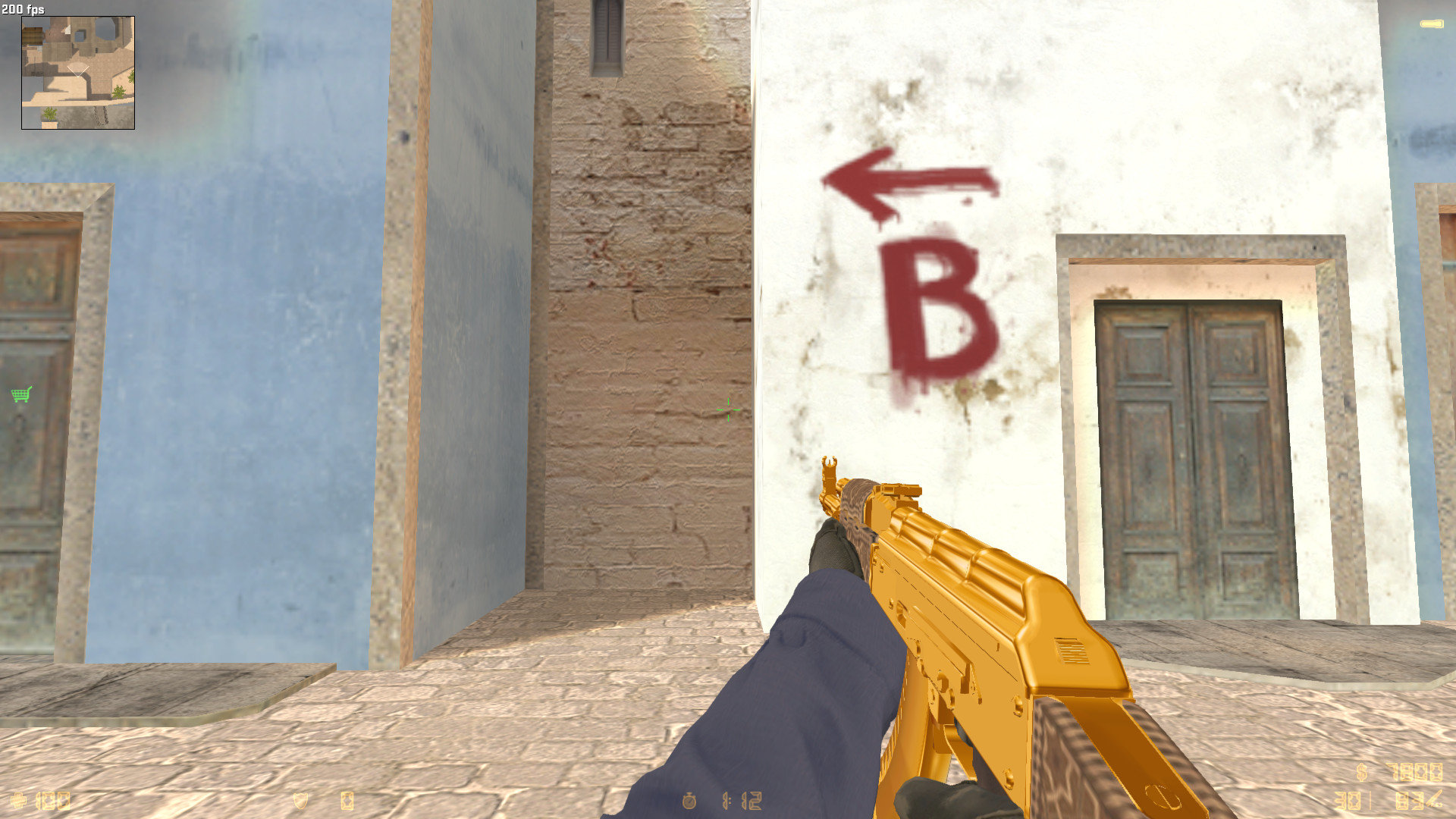CS:GO AK-47 GOLD ARABESQUE Mod for Counter-Strike 1.6 | CS1.6 Mods