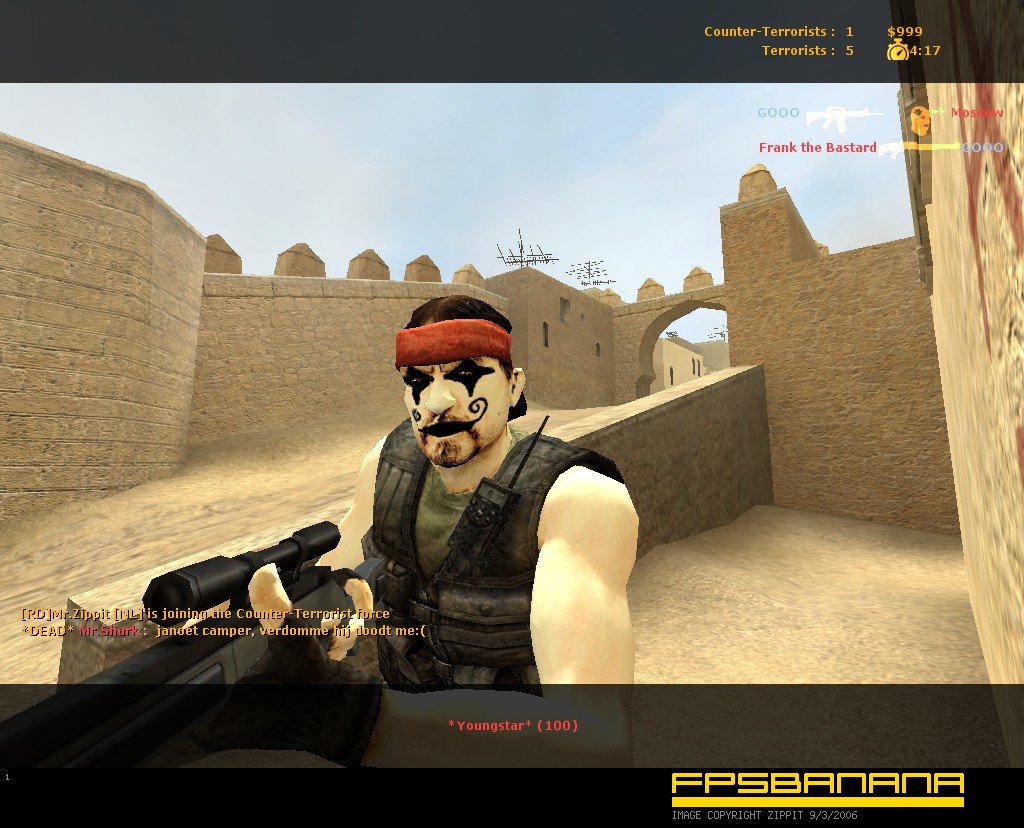 Clown Models + Clown Hands (all 6 Plyers) [Counter-Strike: Source] [Mods]