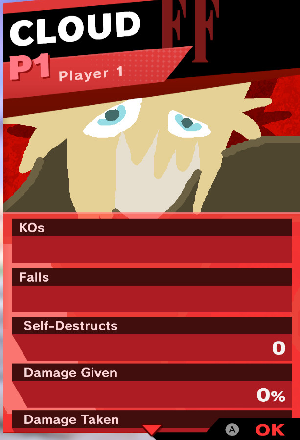 Bad Cloud UI Mod for Super Smash Bros. Ultimate | SSBU Mods