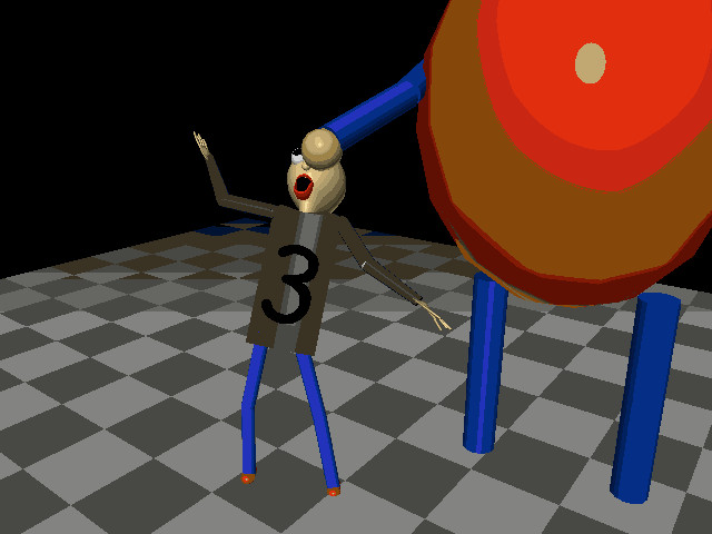 .THREE Mod for Baldi's Basics | Baldi Mods