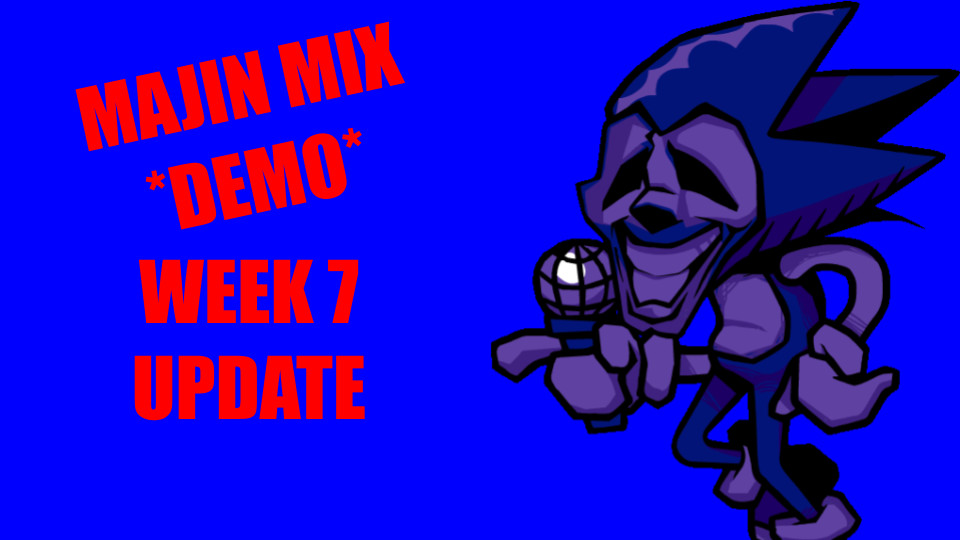 V4 Update FNF Majin Mix Mod for Friday Night Funkin' | FNF Mods