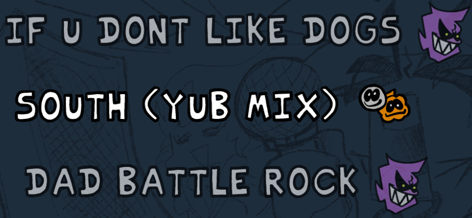 YuB remixes pack (Psych Engine) Mod for Friday Night Funkin' | FNF Mods